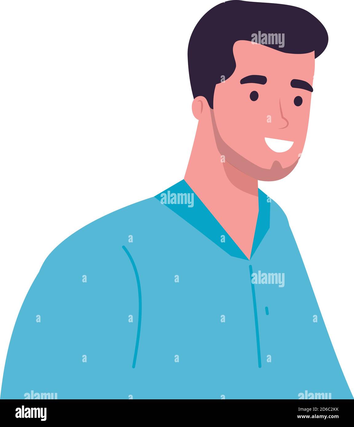 Isolated man cartoon vector design Stock Vector Image & Art - Alamy