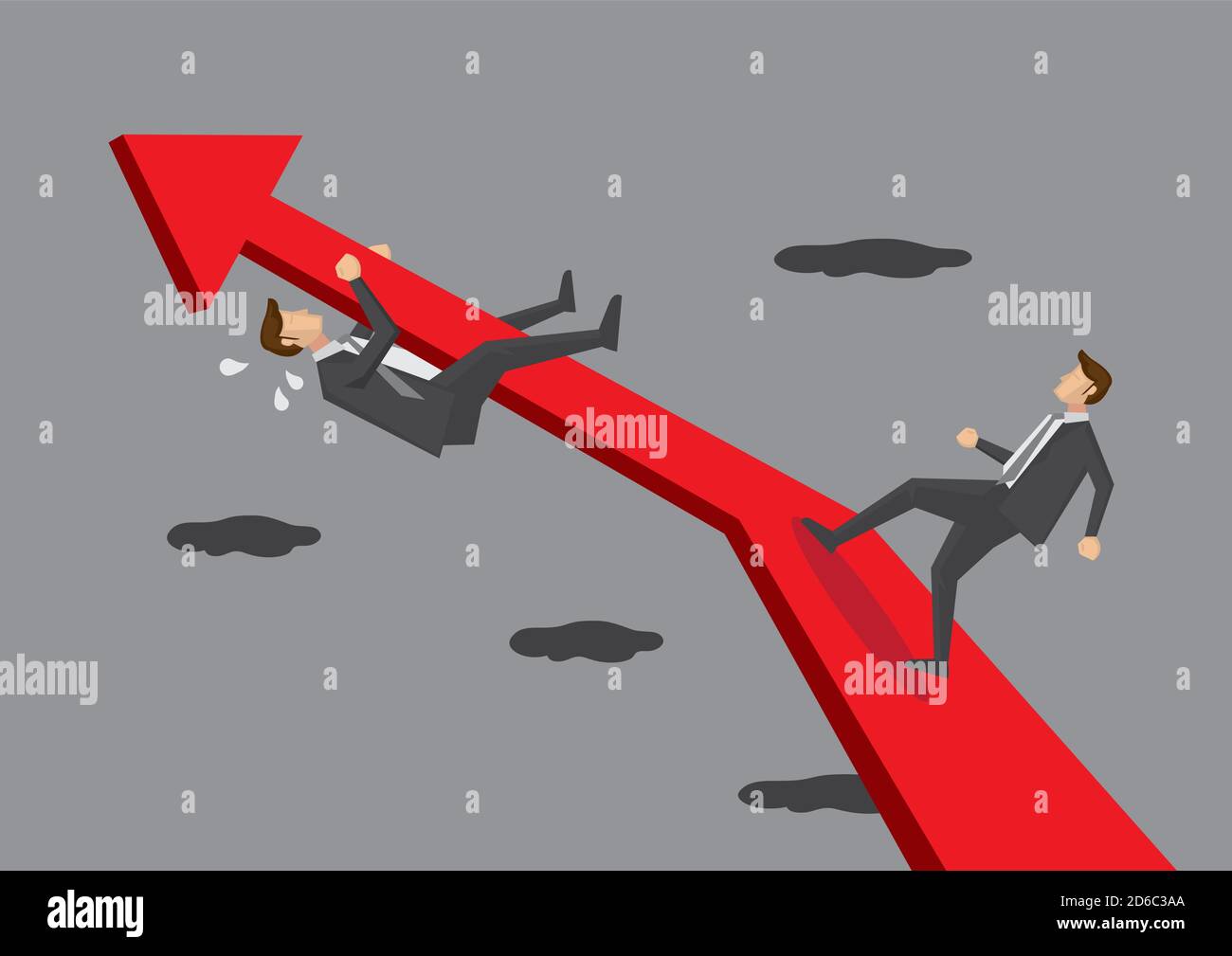 Business cartoon fear change hi-res stock photography and images - Alamy