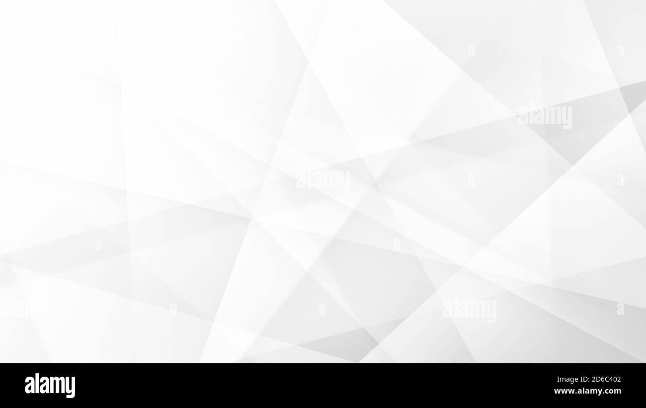 Transparent light gray lines, layers and geometric shapes on white ...