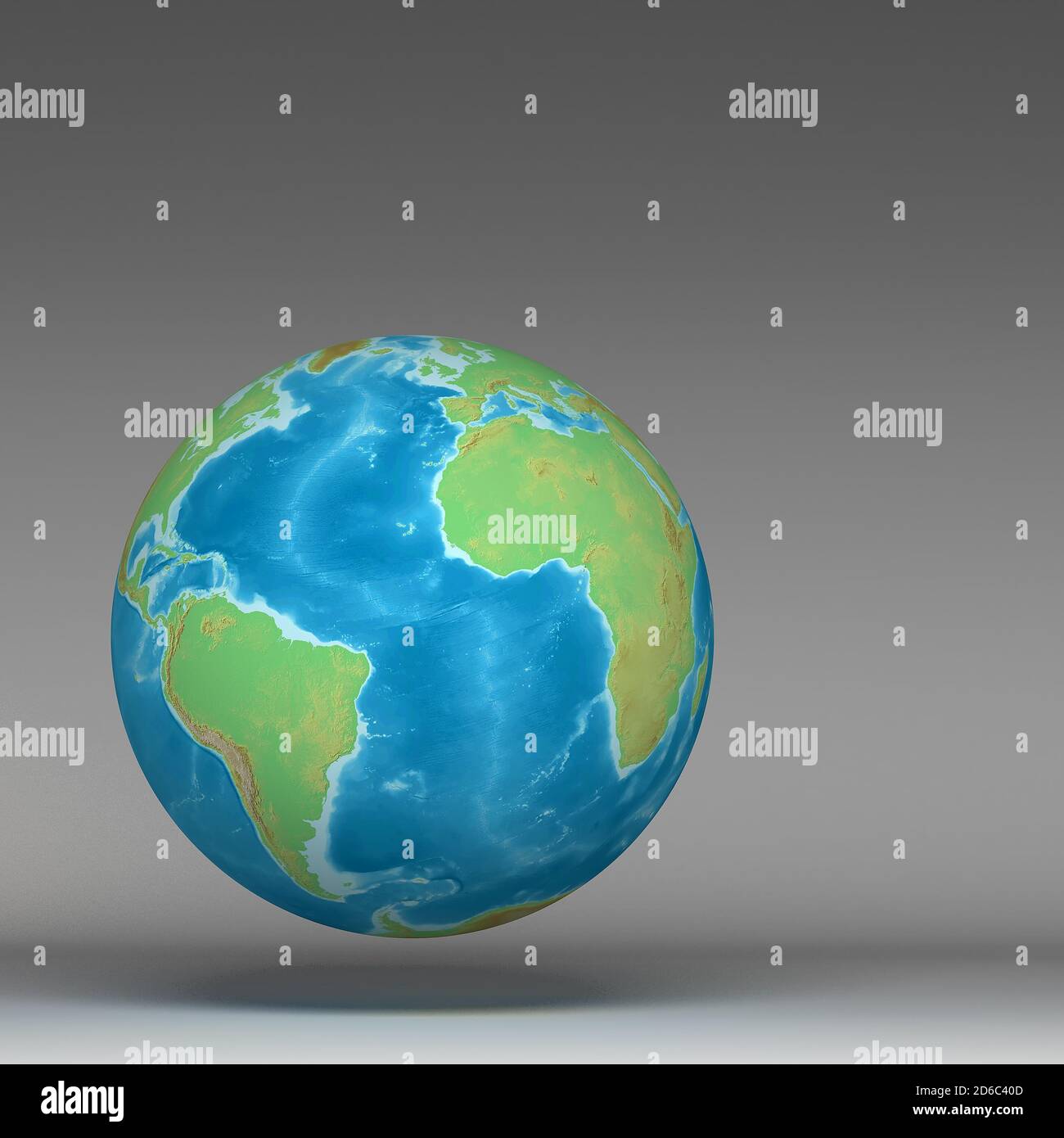 3d world globe Stock Photo - Alamy