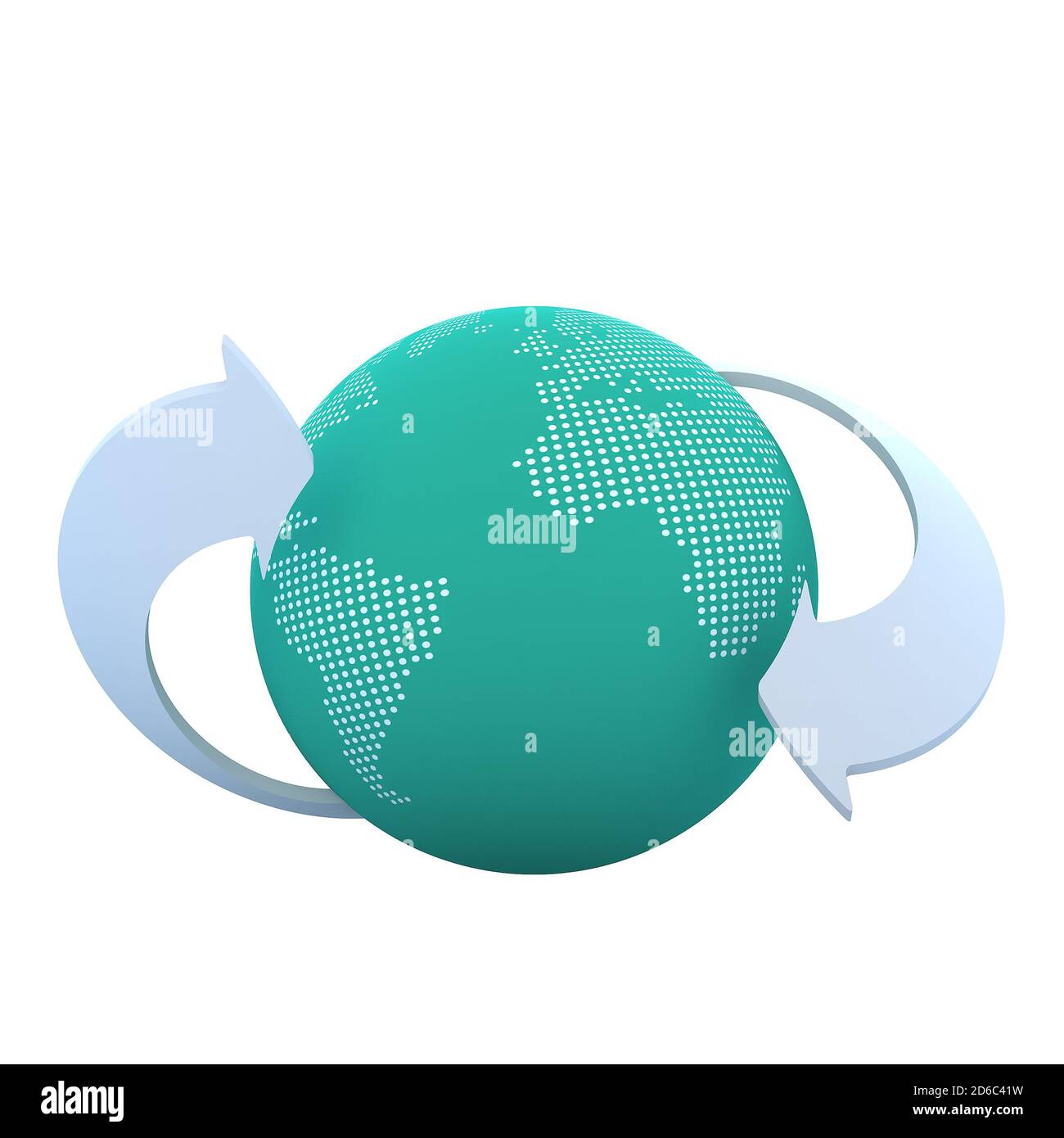 Global map vector connections hi-res stock photography and images - Alamy