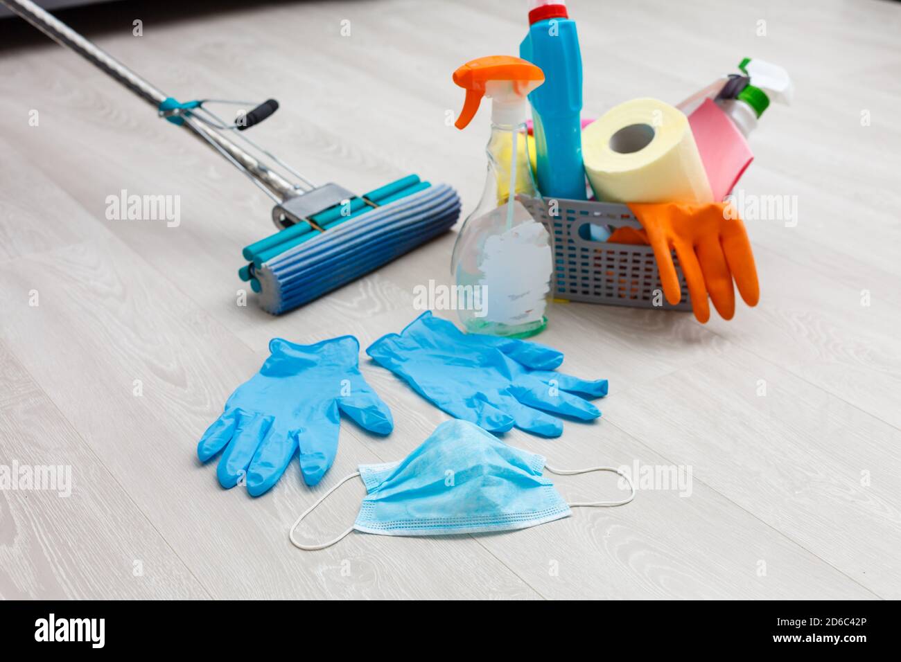 cleaning, health and hygiene concept - rprotection from virus disease ...