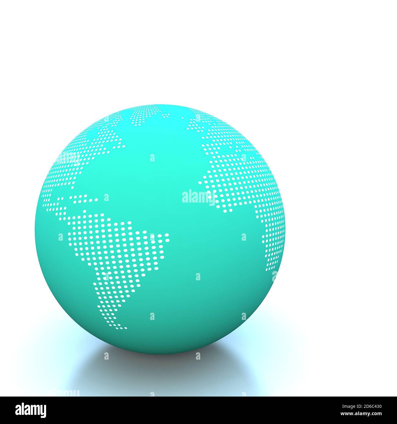 3d world globe Stock Photo - Alamy