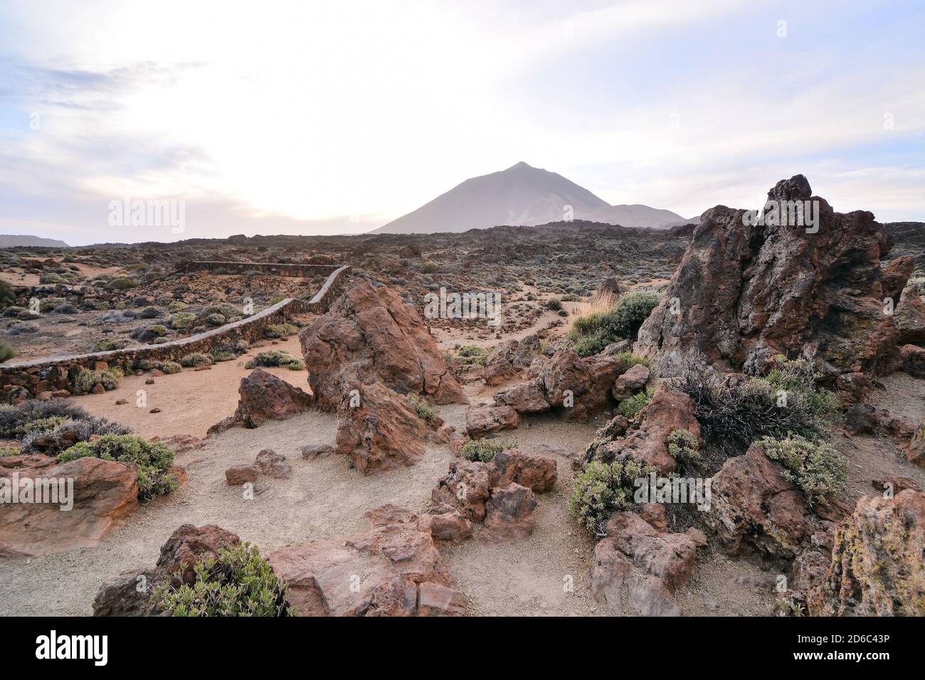 Volcano Teide National Park Tenerife Stock Photo - Alamy