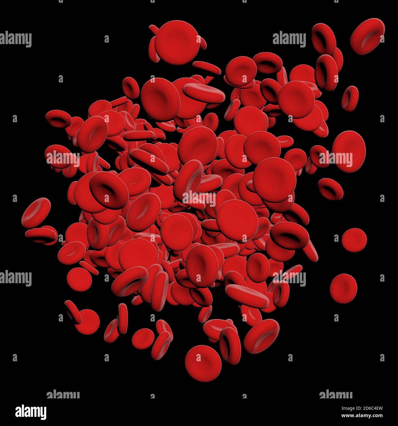 Stream of blood cells Stock Photo - Alamy