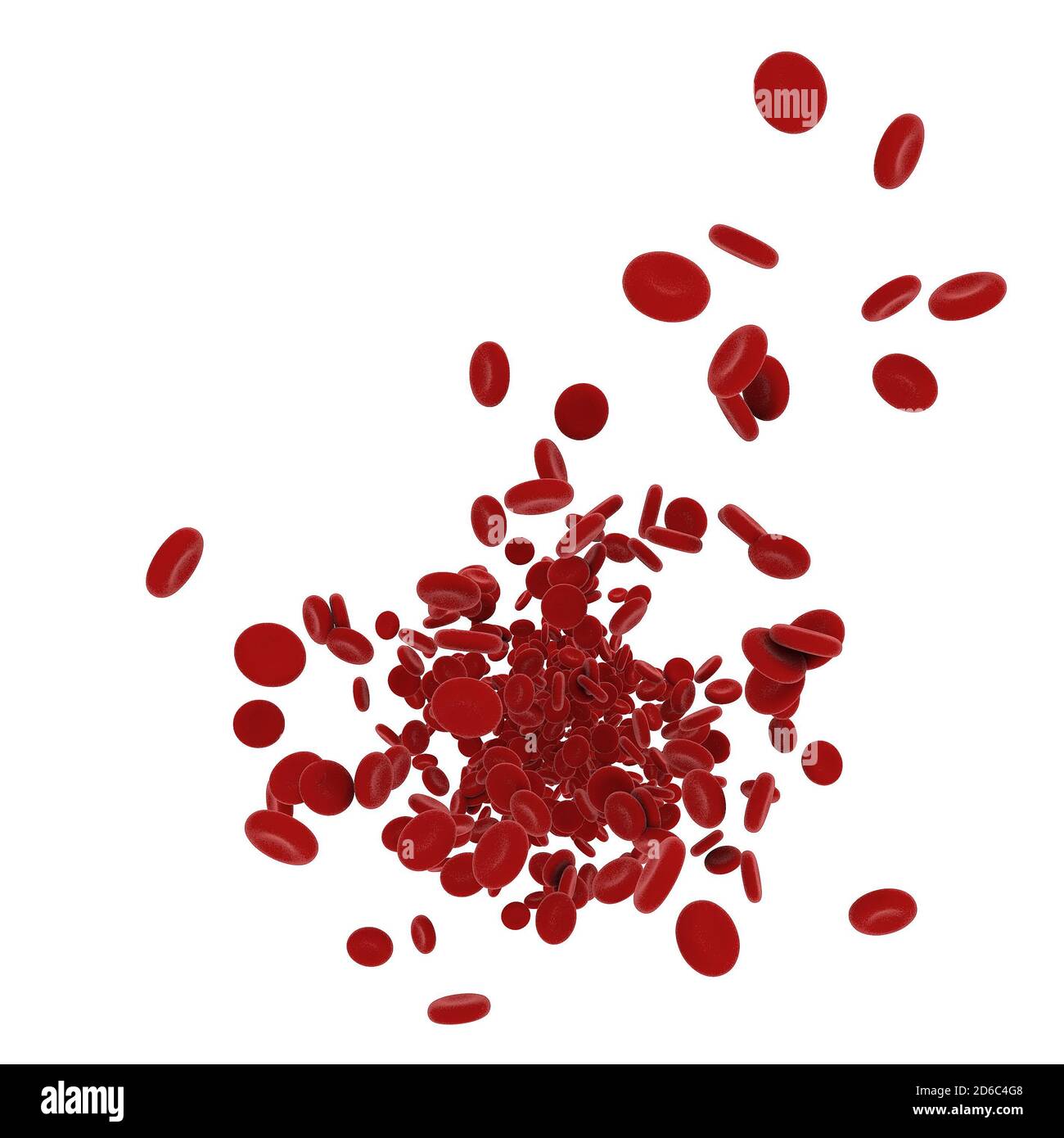 Stream of blood cells Stock Photo - Alamy