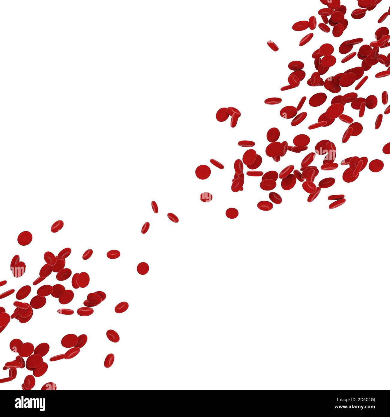 Stream of blood cells Stock Photo - Alamy