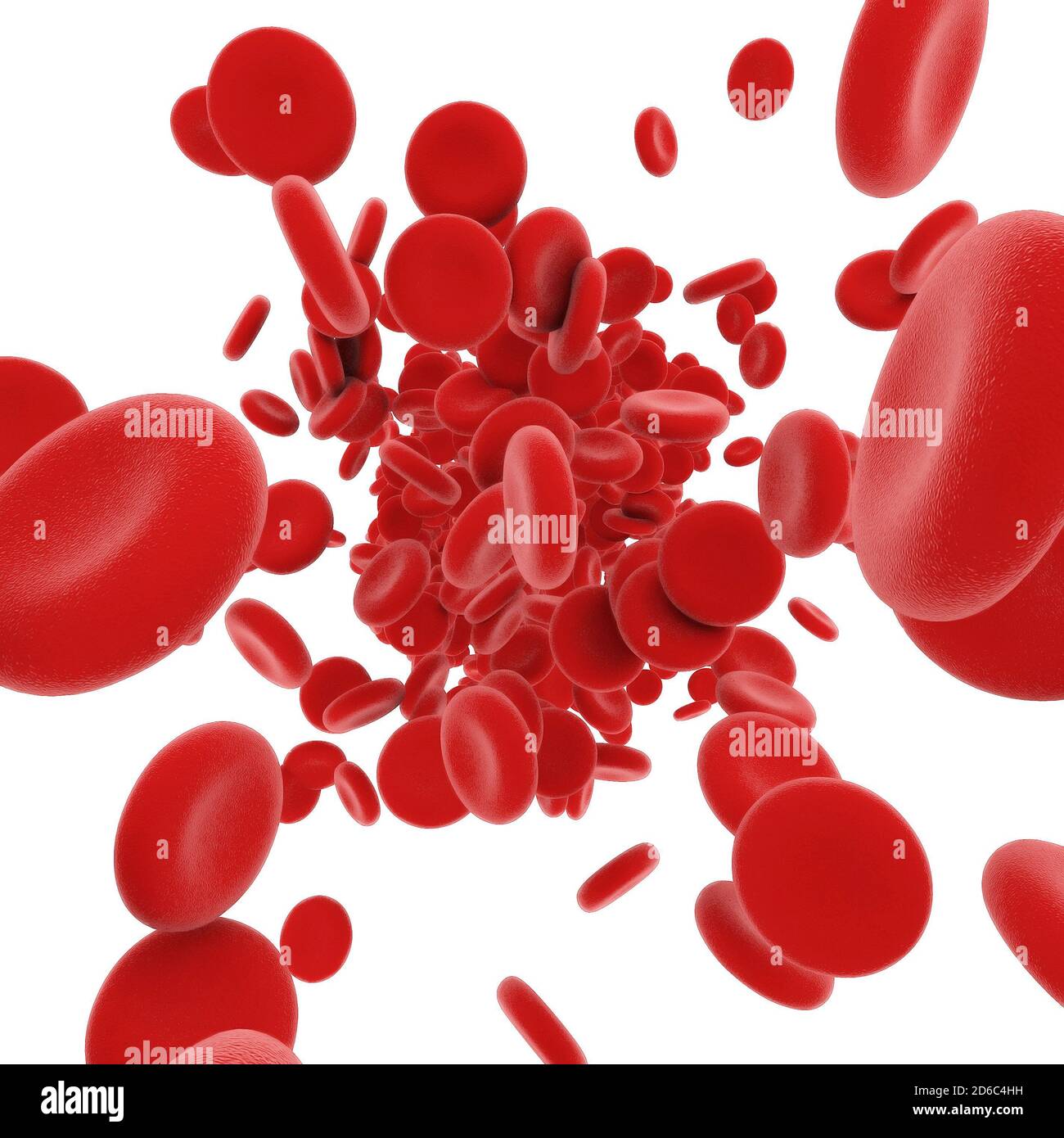 Stream of blood cells Stock Photo - Alamy