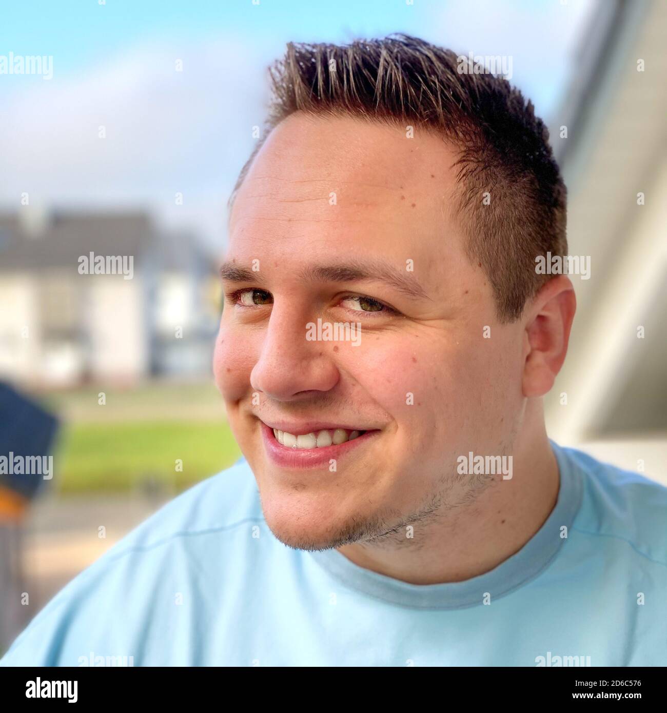 Pleased grin hi-res stock photography and images - Alamy