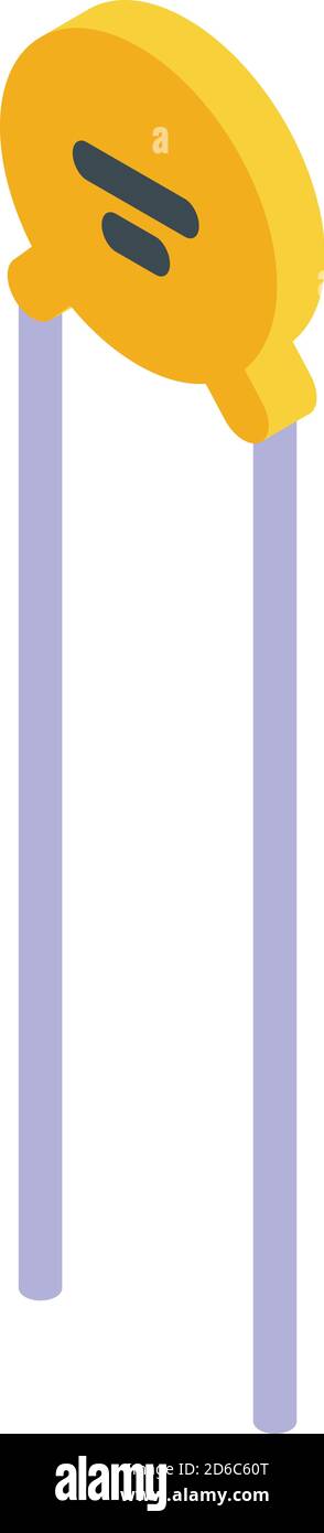 Power capacitor icon, isometric style Stock Vector Image & Art - Alamy