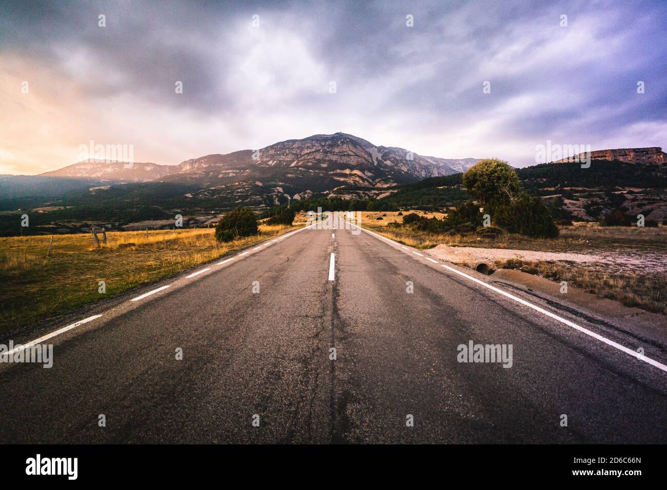Road to the mountain (Horizontal Stock Photo - Alamy