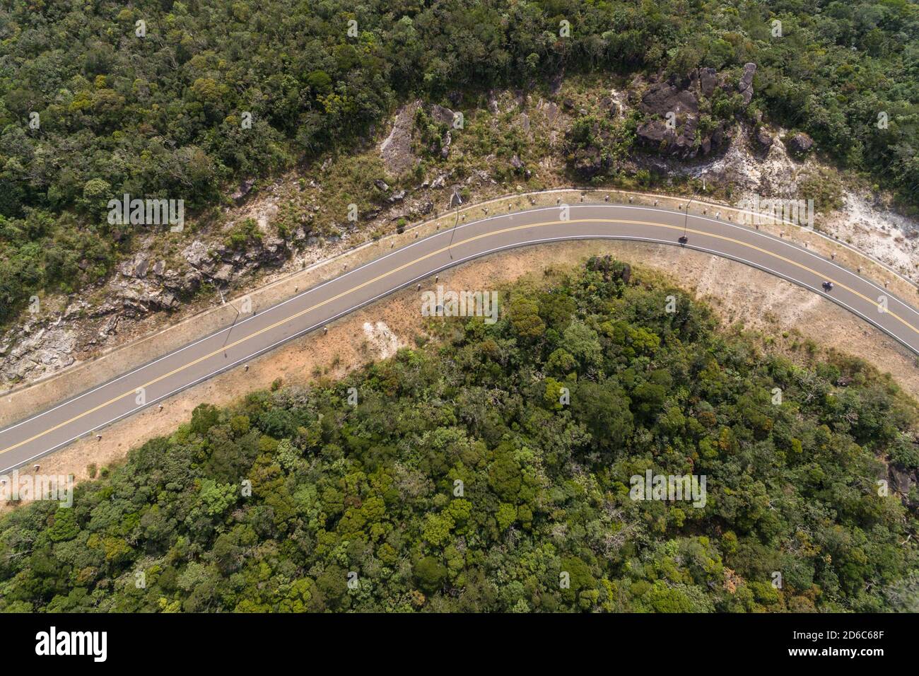 Road to Bokor in Kampot Cambodia , Bokor national park cambodia Aerial ...