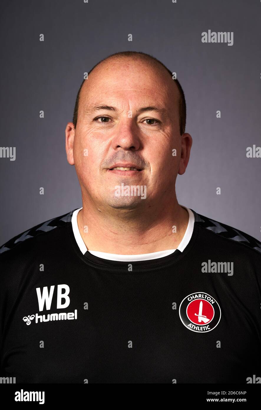 Charlton Athletic's Wayne Baldacchino (Kit Manager) during a photocall ...