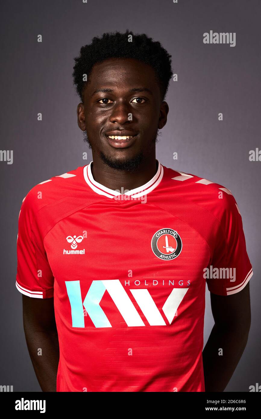 Charlton Athletic's Brendan Wiredu during a photocall at the Clubs ...