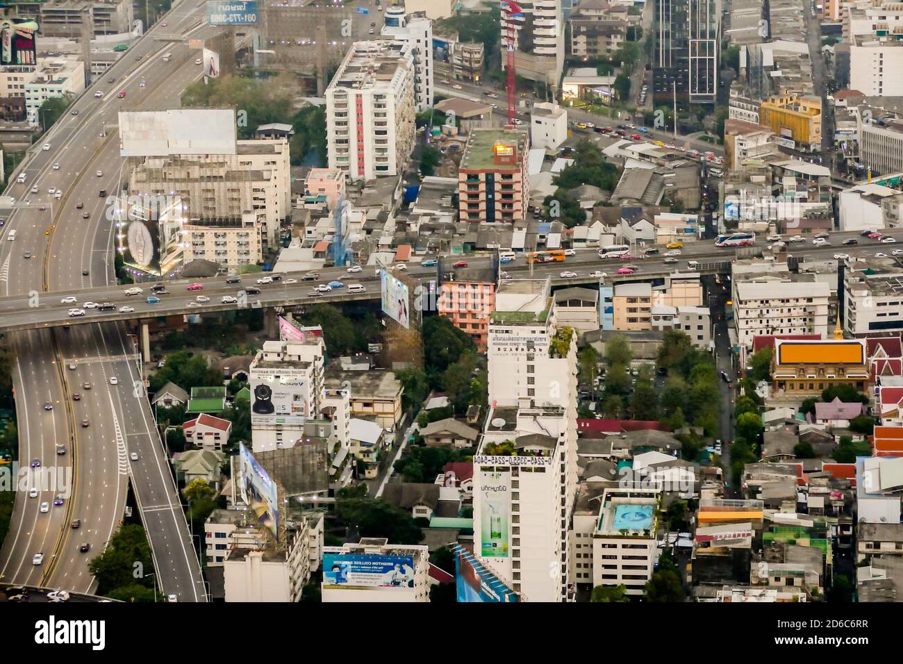 Business panoramic picture of street town town hi-res stock photography ...