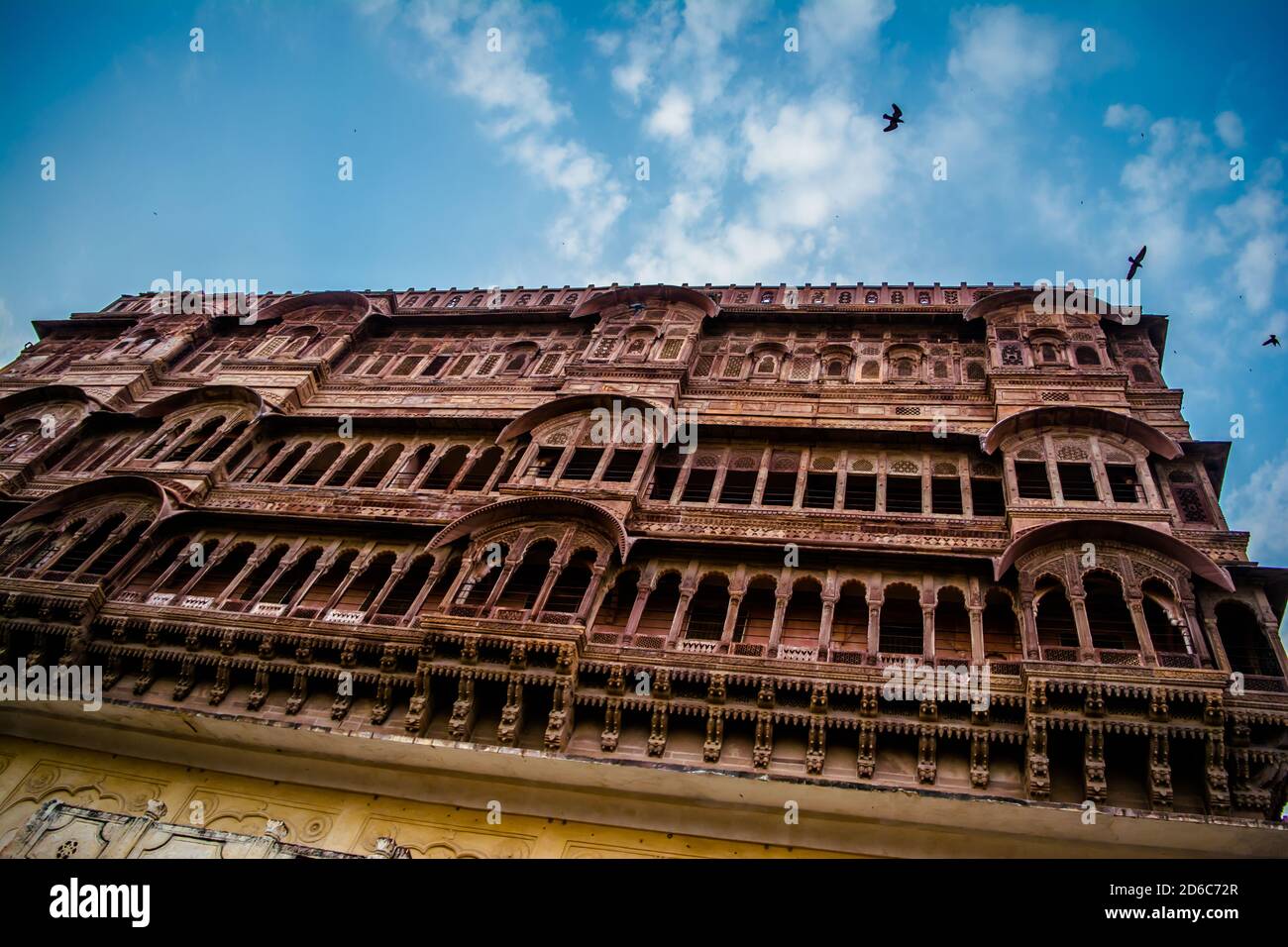 Mehrangarh or Mehran Fort, located in Jodhpur, Rajasthan, is one of the ...