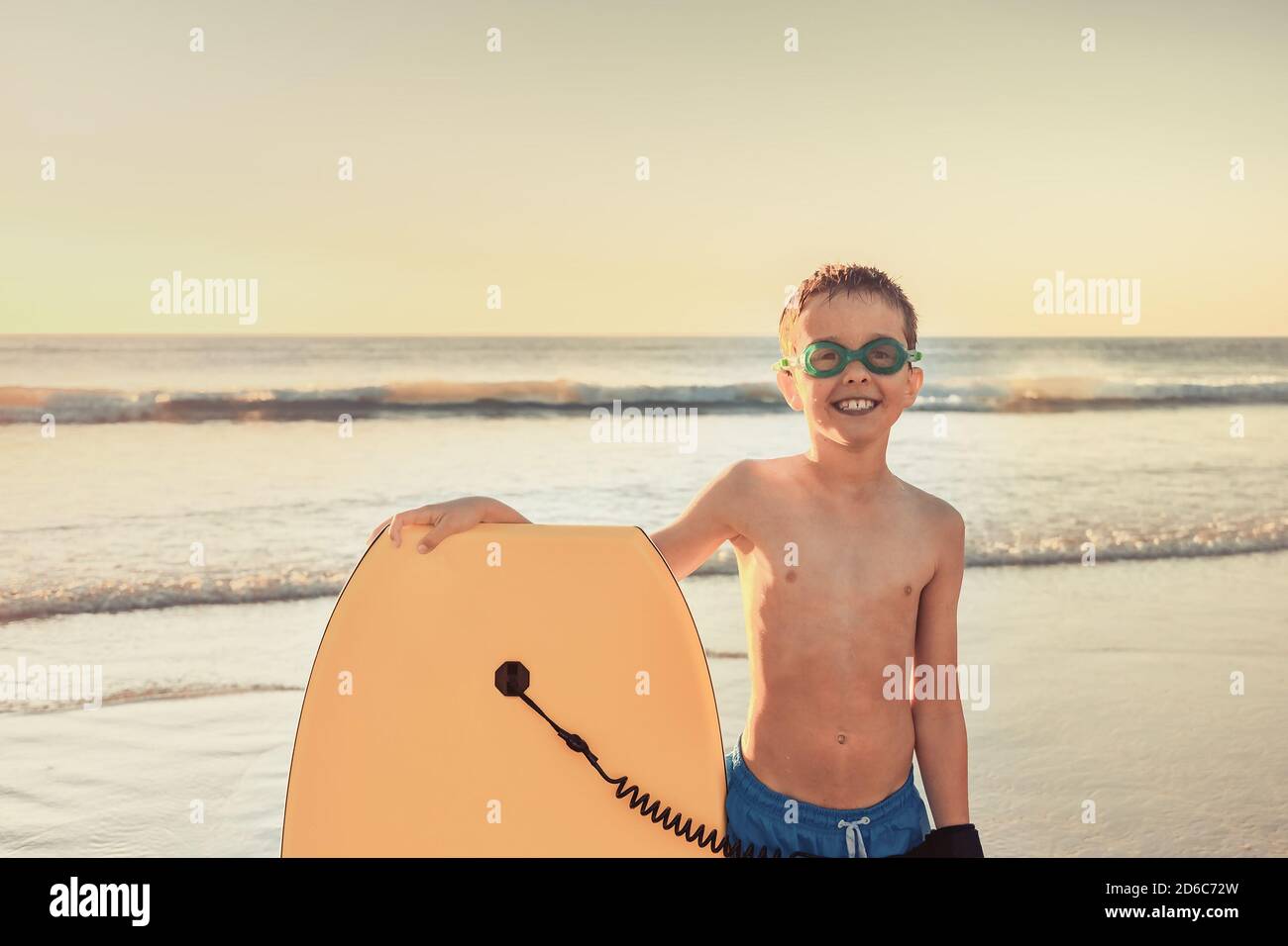 Child bodyboard hi-res stock photography and images - Alamy