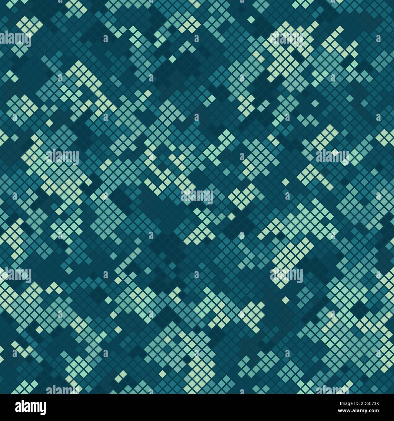 Military camouflage seamless pattern. Urban digital pixel style Stock ...