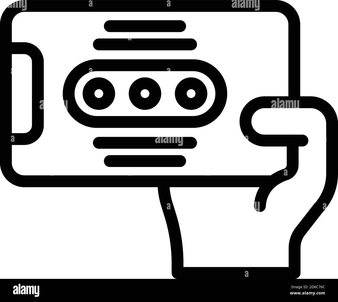 Subscription card icon, outline style Stock Vector Image & Art - Alamy