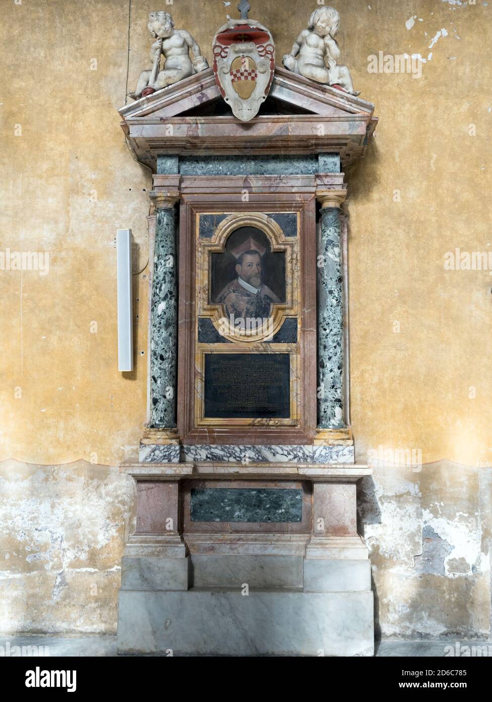 Tombstone in the Basilica of Santa Sabina on the Aventine hill - Rome ...