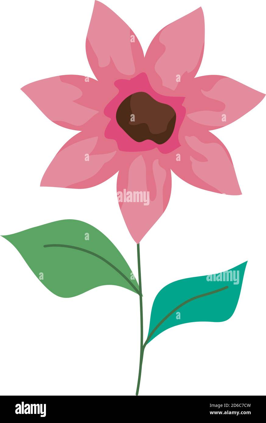 Isolated flower icon vector design Stock Vector Image & Art - Alamy
