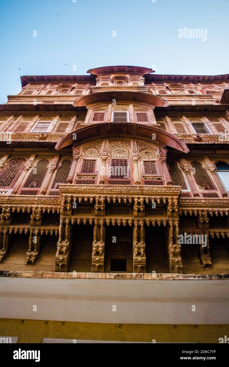 Mehrangarh or Mehran Fort, located in Jodhpur, Rajasthan, is one of the ...