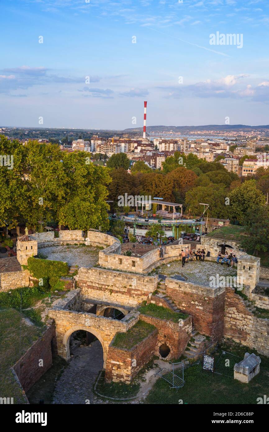 Serbia, Belgrade, View of Belgrade fortress Stock Photo - Alamy