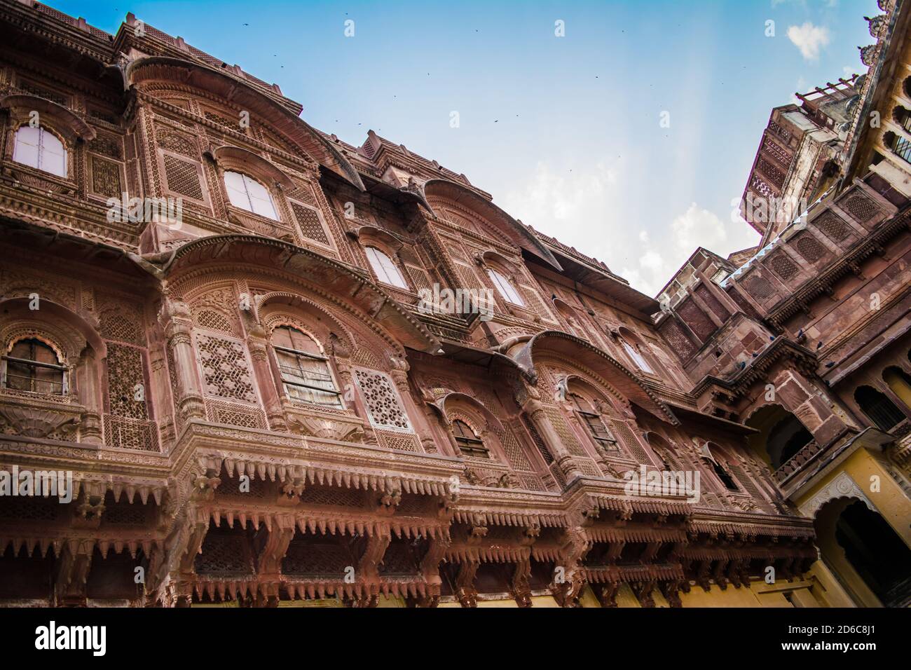Mehrangarh or Mehran Fort, located in Jodhpur, Rajasthan, is one of the ...