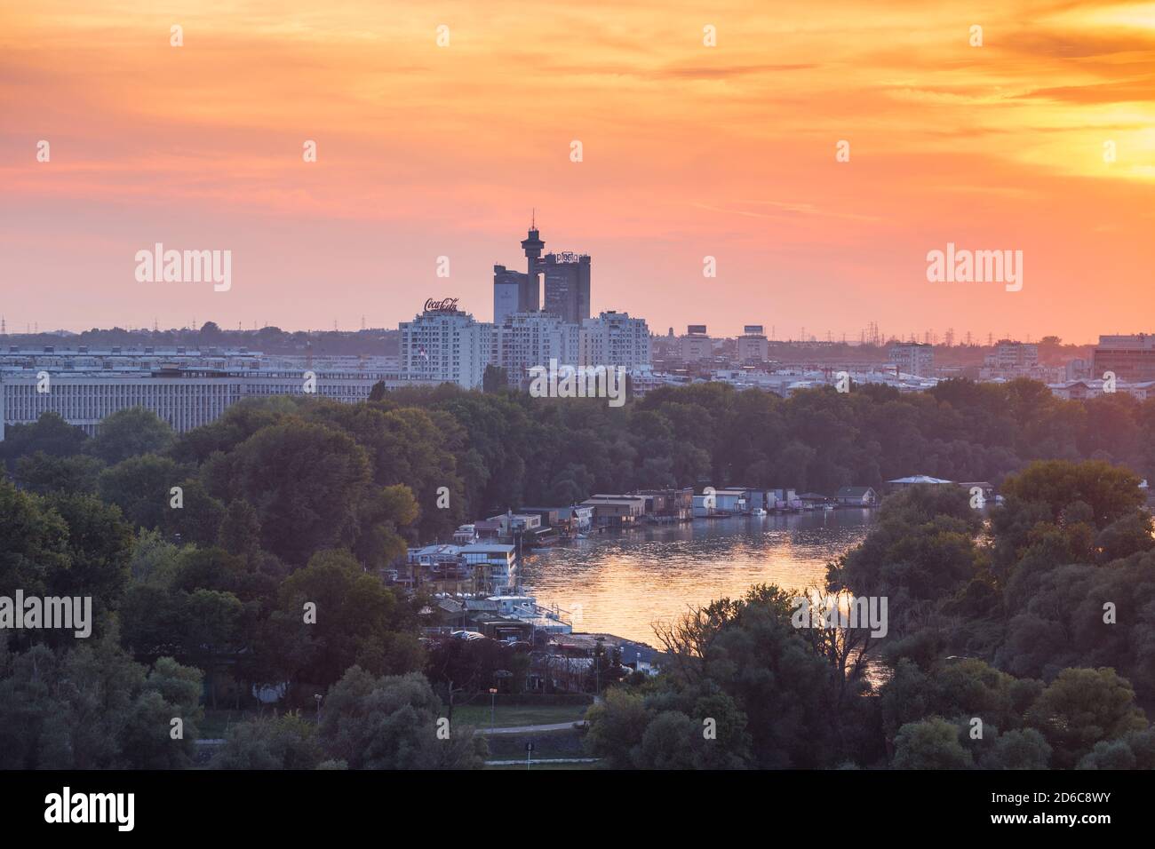 Sava and danube confluence hi-res stock photography and images - Alamy
