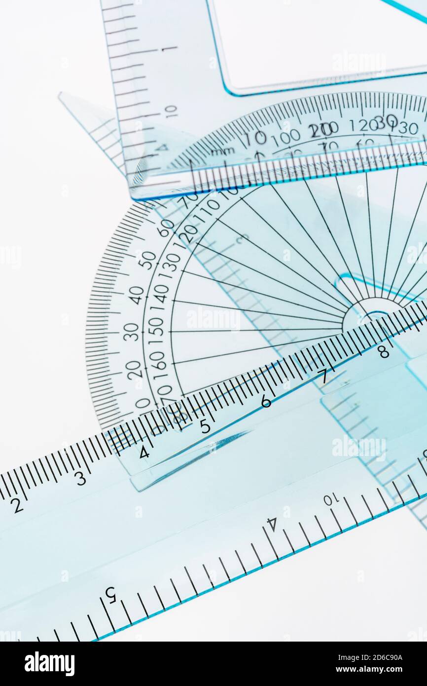 180 degree protractor hi-res stock photography and images - Alamy