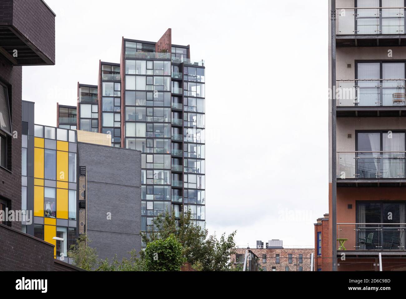 A group og buidings in Ancoats, Manchester Stock Photo - Alamy
