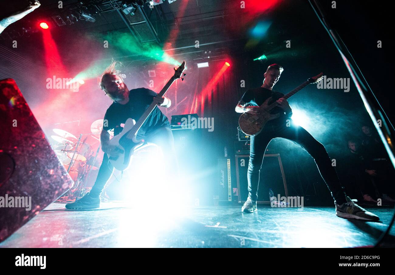 Copenhagen, Denmark. 09th, October 2020. The Danish metal band Cabal ...