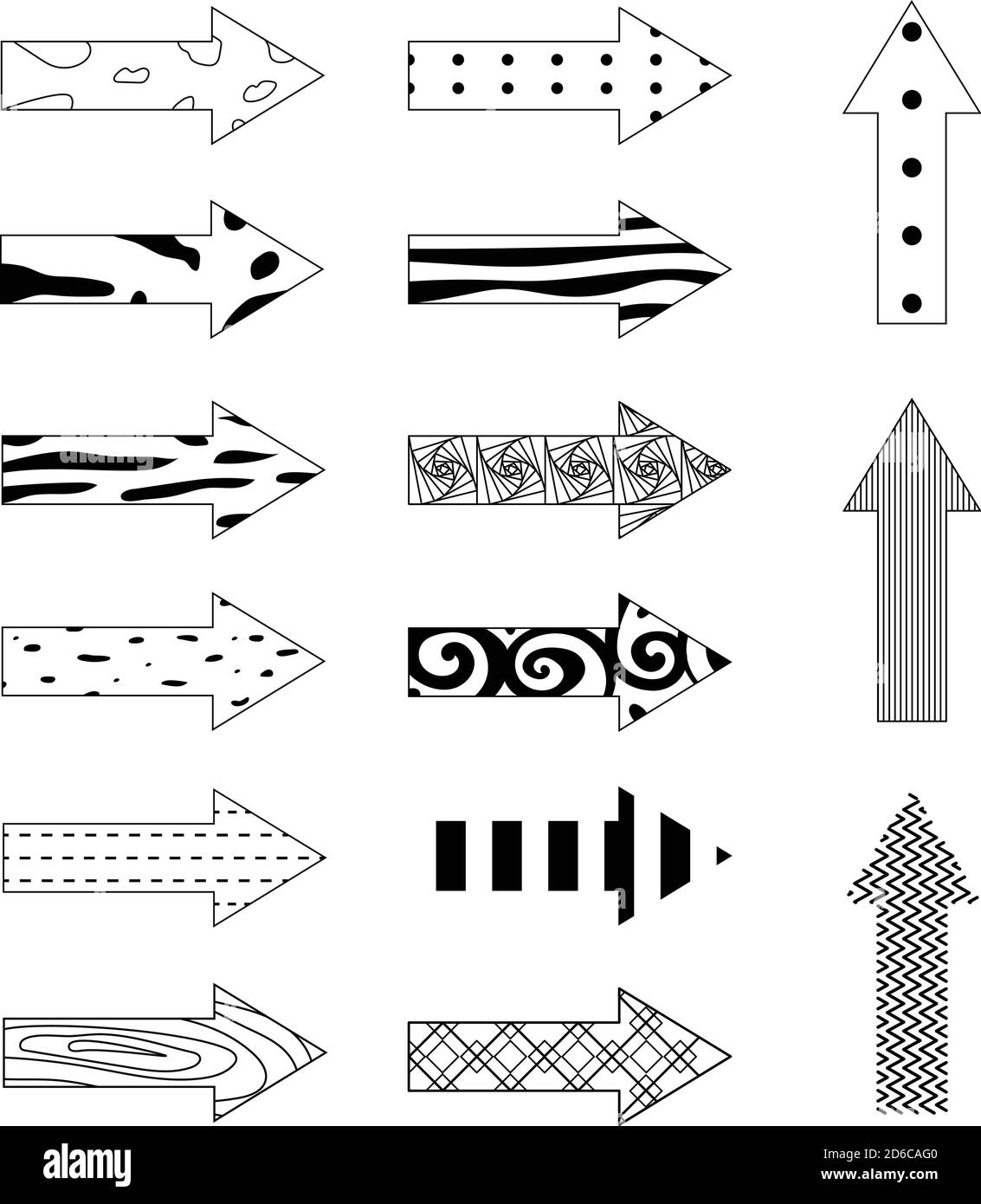 Set of 15 different arrows for your design Stock Vector Image & Art - Alamy