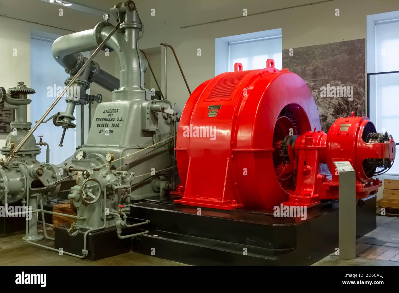 Hydroelectric power turbine hall energy hi-res stock photography and ...