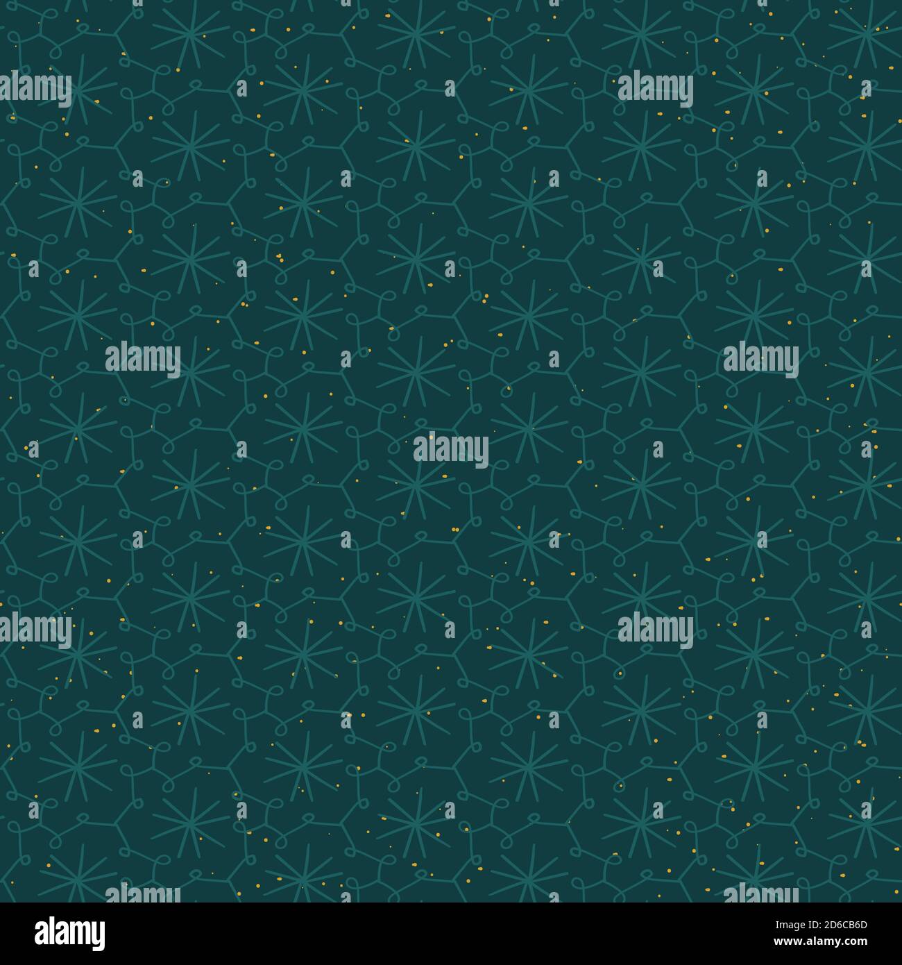 teal sky and doodle grid seamless vector pattern Stock Vector Image ...