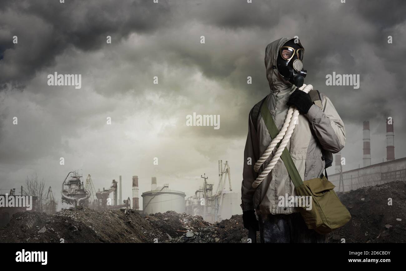 Post apocalyptic future Stock Photo - Alamy