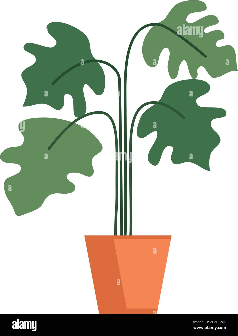 plant inside pot vector design Stock Vector Image & Art - Alamy