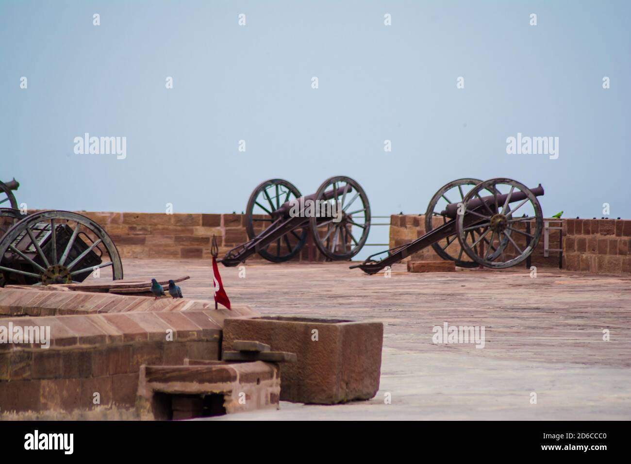 Cannons at Mehrangarh or Mehran Fort, located in Jodhpur, Rajasthan ...