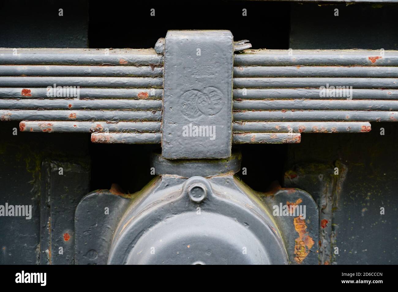 Old leaf springs hi-res stock photography and images - Alamy