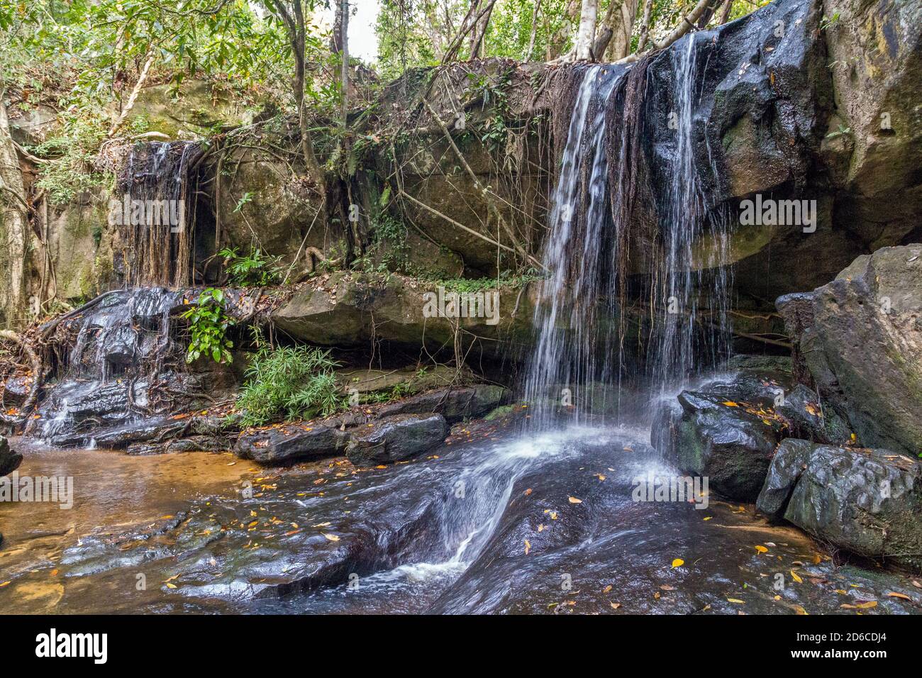 Phnom kulen waterfall hi-res stock photography and images - Alamy