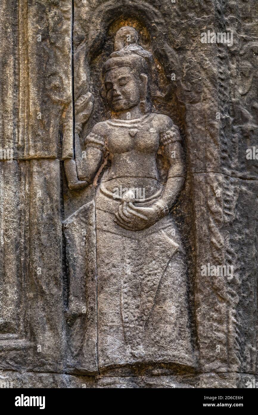 Khmer Apsara Statues