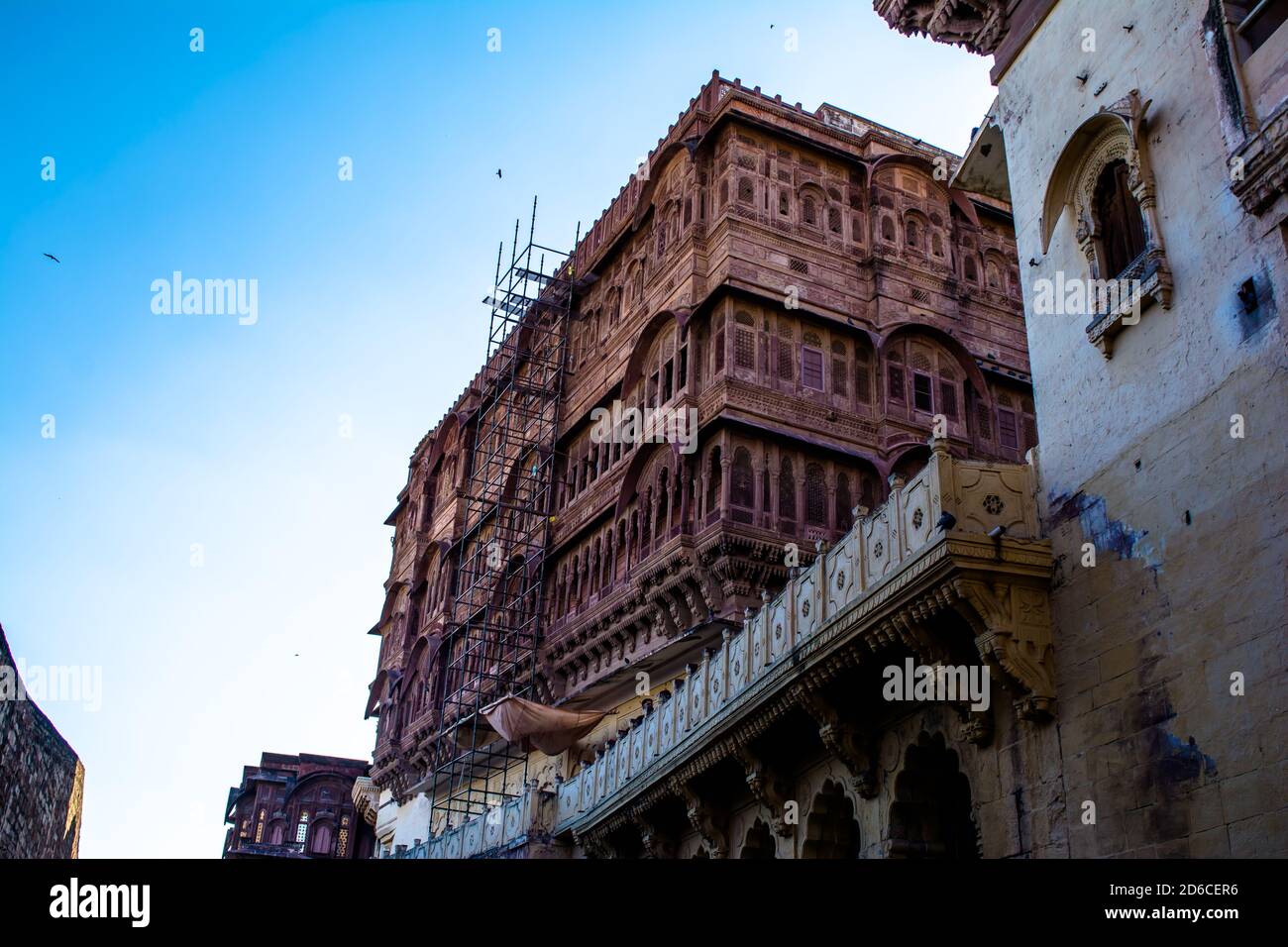 Mehrangarh or Mehran Fort, located in Jodhpur, Rajasthan, is one of the ...