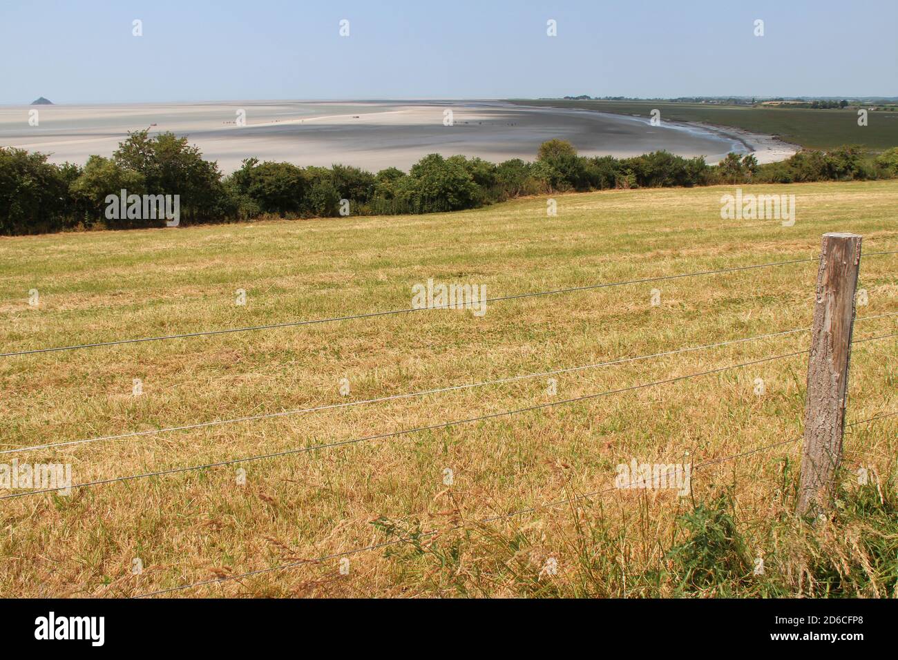 mont-saint-michel bay in normandy in france Stock Photo - Alamy