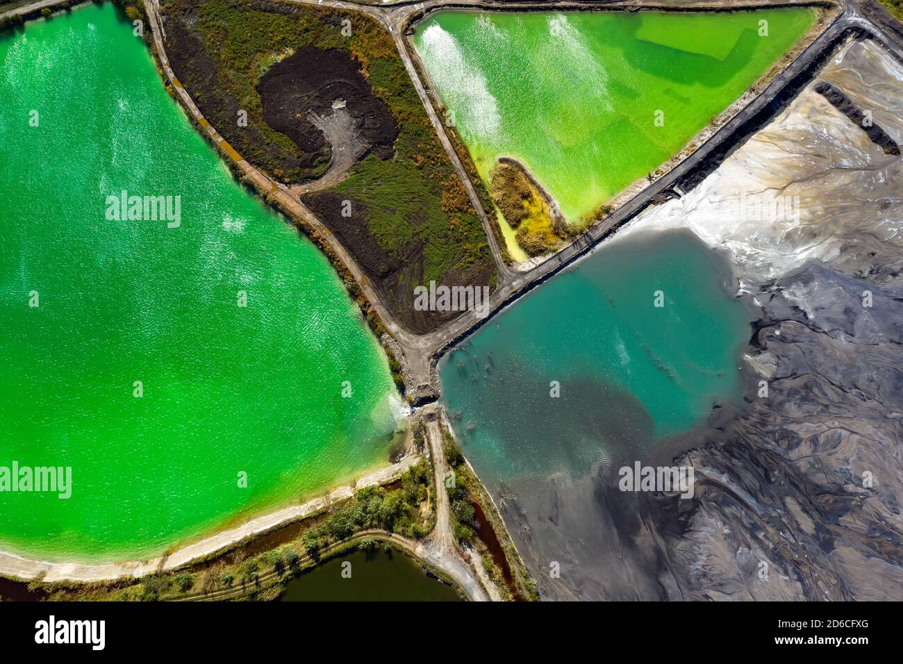 the site of the red mud disaster 10 years later. timföldgyár ...