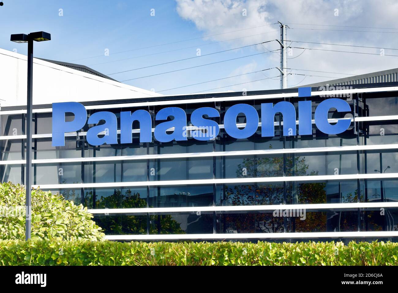 Panasonic logotype hi-res stock photography and images - Alamy