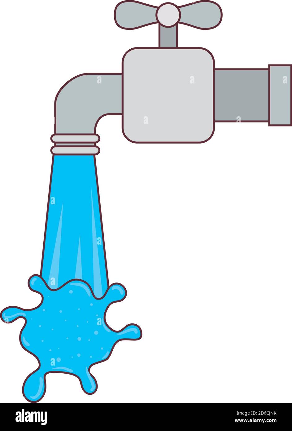 Isolated water tap vector design Stock Vector Image & Art - Alamy