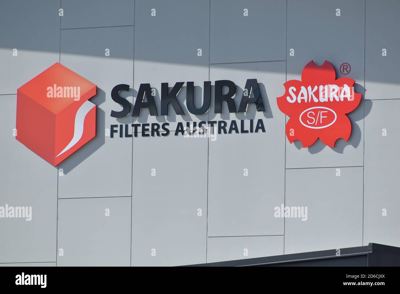Sakura Filter Logo Auckland New Zealand May 5 2019 Stock Photo