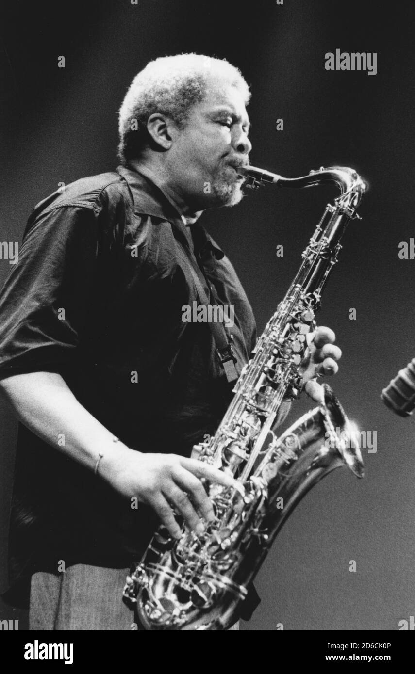 Frank Foster, North Sea Jazz Festival, The Hague, Netherlands, 1992 ...