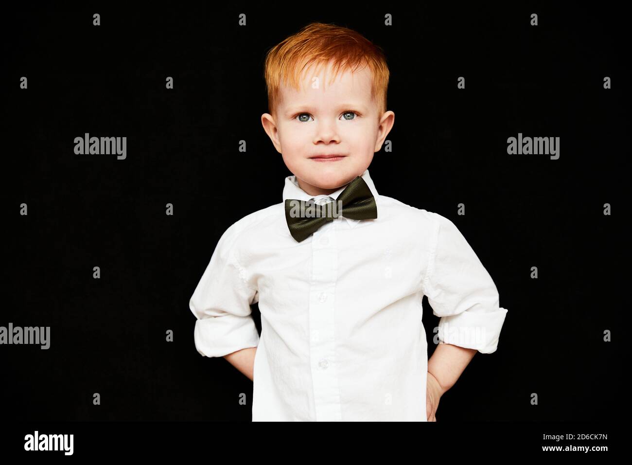 Boy wearing bow tie hi-res stock photography and images - Alamy