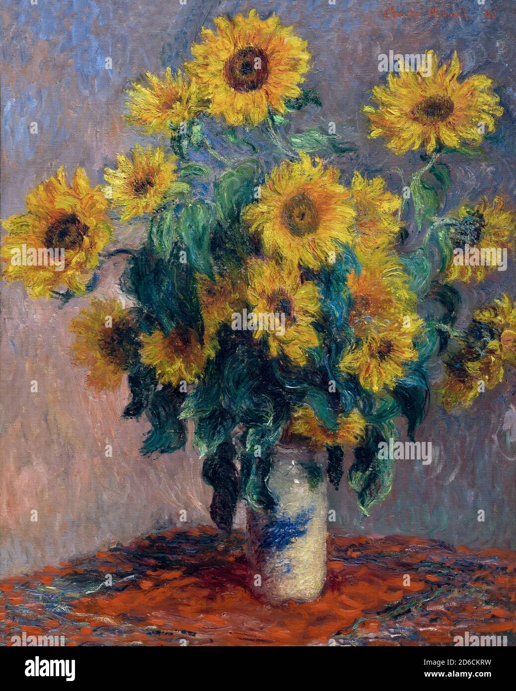Bouquet of Sunflowers, Claude Monet, 1881, Metropolitan Museum of Art ...
